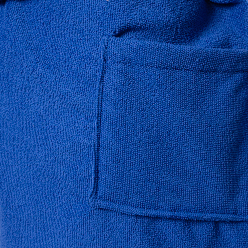 Bata de baño Microfibra Azul Rey – Blancos Damec